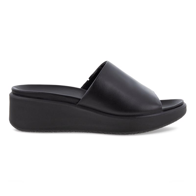 Ecco Flowt Wedge Lx W Black Ecco Kuwait Company For The Sale Of