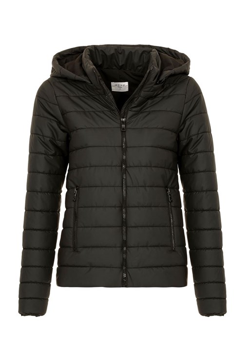 Black High Neck Coat Online Shopping | OXXOSHOP Black High Neck Coat Online Shopping | OXXOSHOP